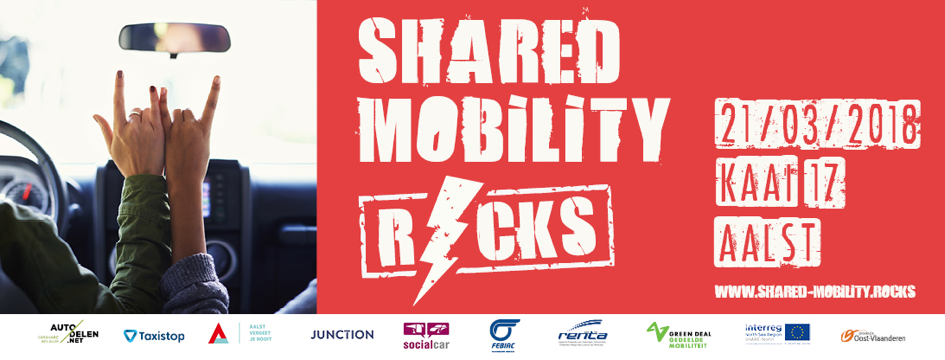 Taxistop & Autodelen.net present: SHARED MOBILITY ROCKS!
